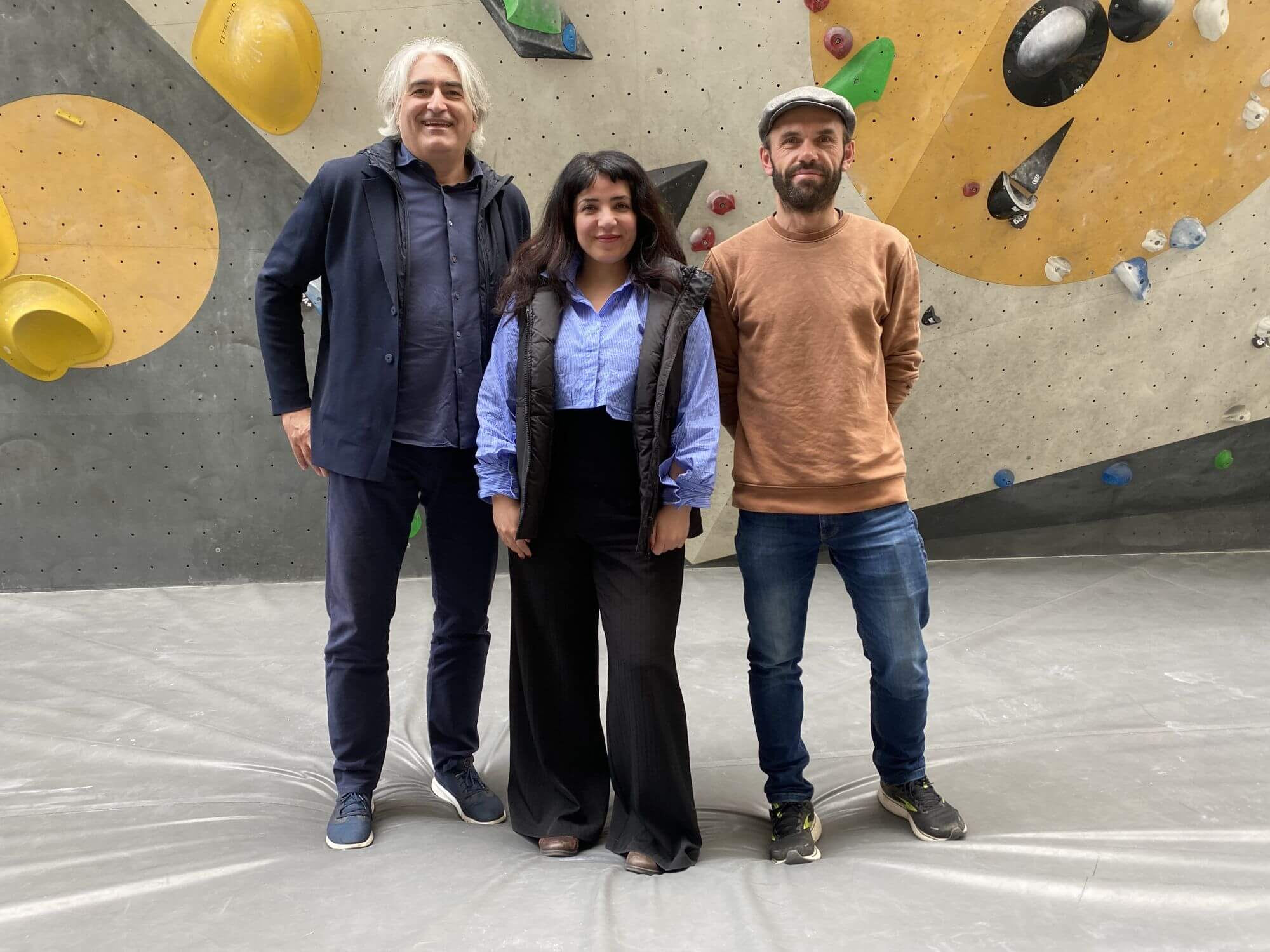 Firmenbesuch von Job-TransFair beim Partnerunternehmen Boulderbar